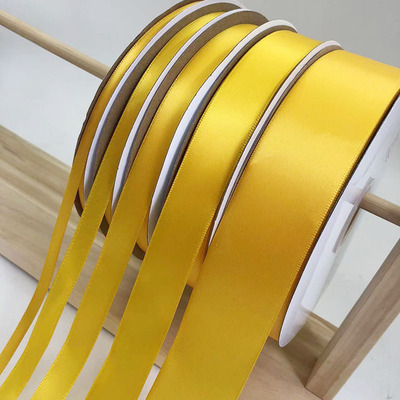 0.6-5cm金黄色绑带汽车飘带
