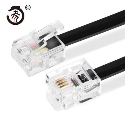 现货202512芯4芯6芯8芯多股无氧铜扁平电话线室内电话线