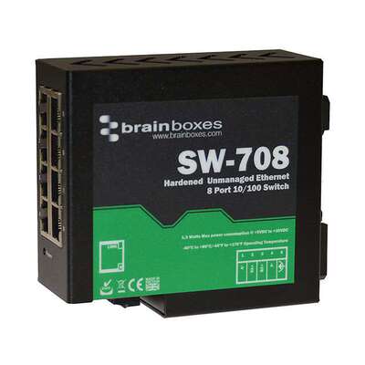 SW-708【HARDENED INDUSTRIAL ETHERNET 8 P】