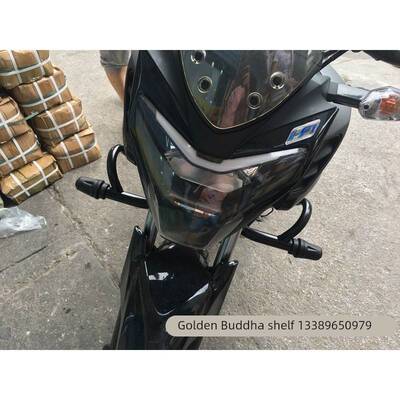 适用于五本RR150保险杠 新幻影150防摔杠 本田WH150-2前护杠竞技