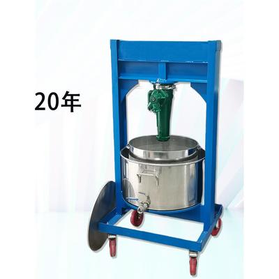 不锈钢压榨机大型千斤顶压蜜机手动榨油机压酒糟机中药葡萄榨汁机