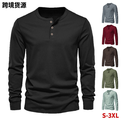 Men Long Sleeve GYM Clothes Hoodie Tshirt春秋季男士t恤美式