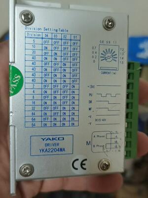 严控步进驱动器yka2204ma二手拆机功能包好成色如