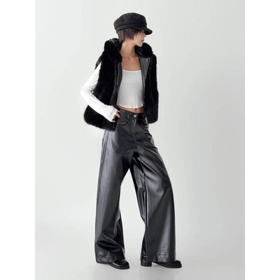 九1217韩国东大门休闲长裤区ILLO-8734318休闲炸街直邮学院人气