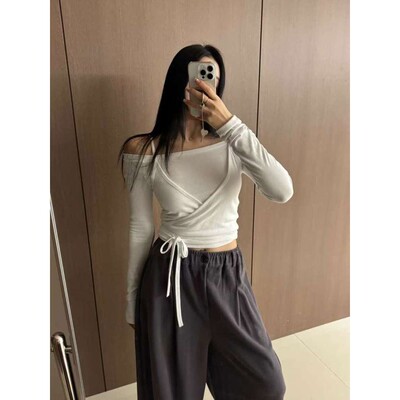 九1129韩国东大门t恤区Billion-8714344纯色时尚正品百搭冬款知性