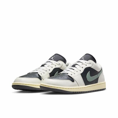 耐克Air Jordan 1 Low AJ1黑绿男女低帮复古DC0774-001湖南NK仓