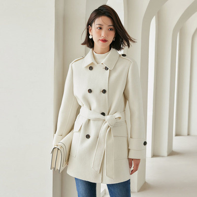 风迪冬季新款毛呢外套