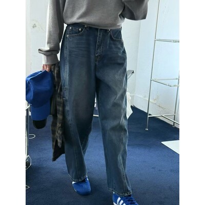 九0915韩国东大门运动牛仔裤区MATAHARI-8643745冬季欧美正品清新