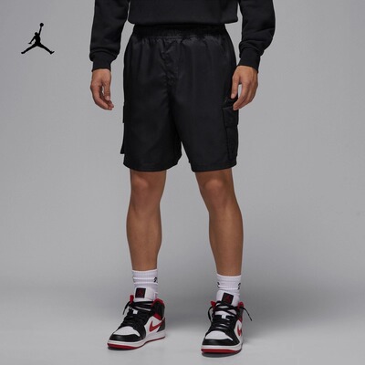 耐克/NIKE JORDAN男子运动休闲新款梭织工装短裤HV9684-010-034