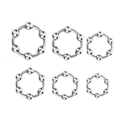 A metal ring for prolonging ejaculation time