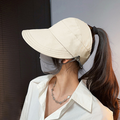 Summer Hat Anti-UV Sun Hats Wide Brim Cap露丝同款空顶渔夫