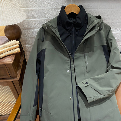 男士羽绒服保罗彼得 专柜正品一衣三穿拒水羽绒户外时尚RTDD75652