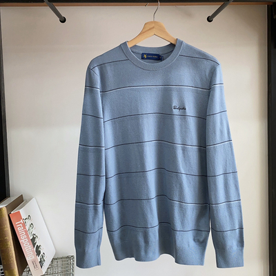 保罗彼得男士圆领针织长袖