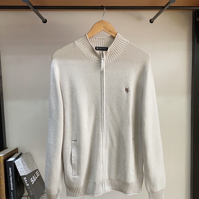 保罗彼得专柜正品男士  春装新款休闲中高领针织开衫YXEA53032