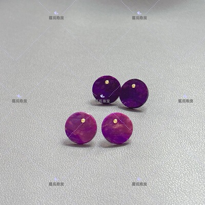 匡氏珠宝 18K舒俱来耳钉 Z-HL-A3535(多样性发货）