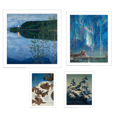 Fondation Beyeler进口瑞士Akseli Gallen原版装饰画Anna Boberg