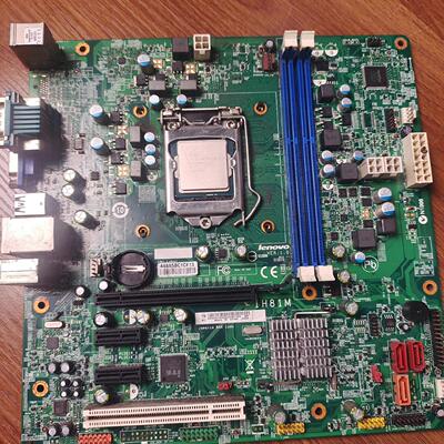 出售：拆机主板一套（）lH81M 自带i3 4150CP