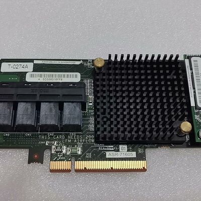 Adaptec ASR-71605 1G缓存 16口阵列