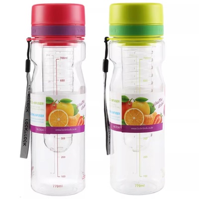 乐扣运动塑料防漏水杯夏季