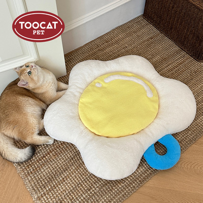 TOOCAT荷包蛋宠物睡垫秋冬猫窝踩奶垫冬天睡觉用猫垫子狗狗宠物垫