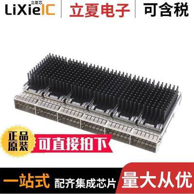 2170707-3连接器 〔CONN QSFP28 CAGE 1X6 W/HSINK R/A 〕