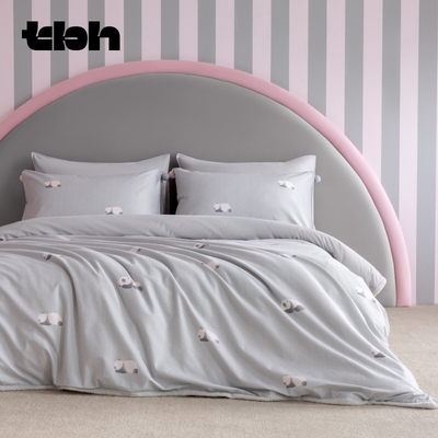 tbh野兽派全棉磨毛棉印花床品
