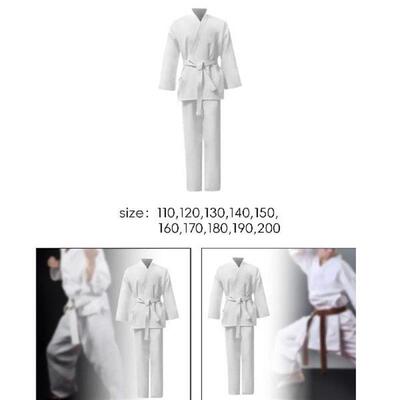 Karate Uniform Long Sleeves Karate Clothes for Sparring