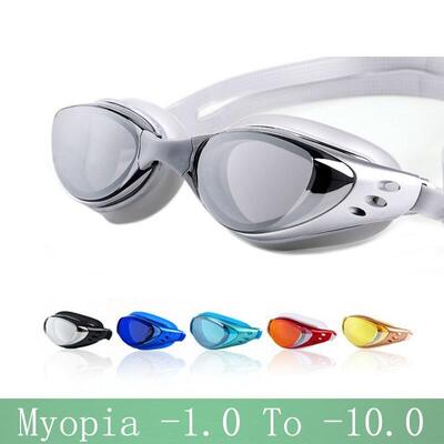 Swimming glasses Antifog swim eyewear water diving goggles