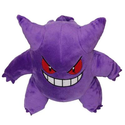 Pokémon Gengar Plush Toy, boneca recheada, cartoon Image, e