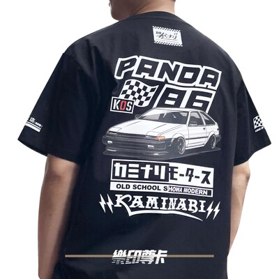 AE86短袖头文字D丰田T恤