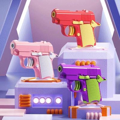 Gravity Knife Gun Fidget Toys 3D Printing Cartoon Plastic Ra