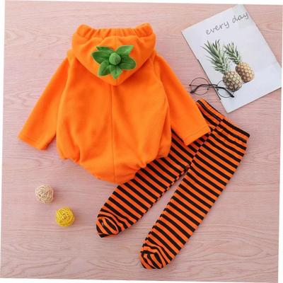 Setelan pakaian Halloween bayi, setelan pakaian lengan panja