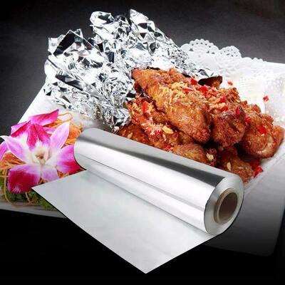 1-5Pack Food Grade Aluminum Foil Paper Disposable Tin Foil R