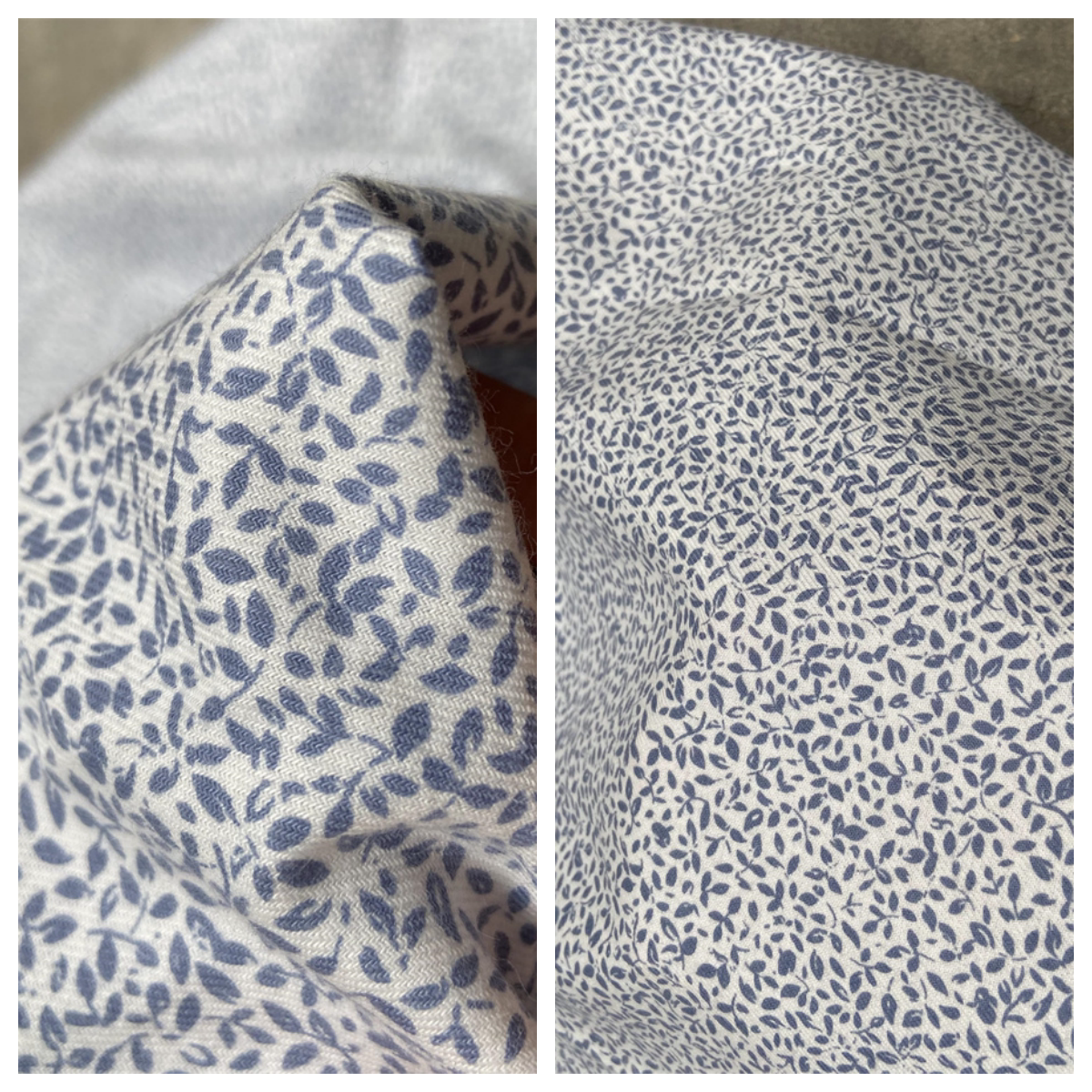 中式青花瓷风格100%纯棉印花清新棉布春夏面料设计师服饰布料