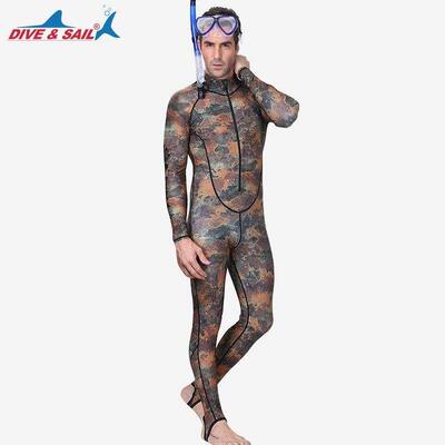 Camouflage Diving Suit Mens MultiFunctional Sunscreen Divi
