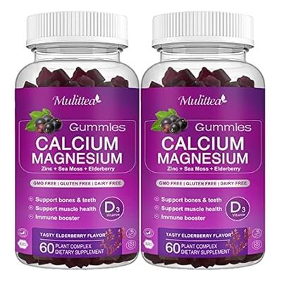 Calcium Magnesium Zinc Gummies with High Absorption Magne