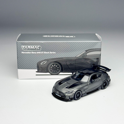 TW Tarmac Works 1:64 梅赛德斯 奔驰 AMG GT BS灰色合金车模