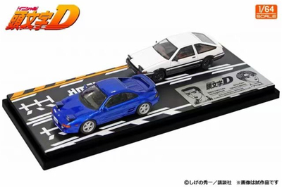 164丰田MR2/AE86合金车模套装