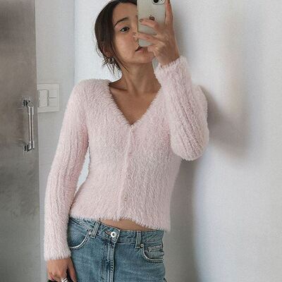 六1125韩国正品han-aun-n-i-190611 针织衫区正品修身休闲欧美