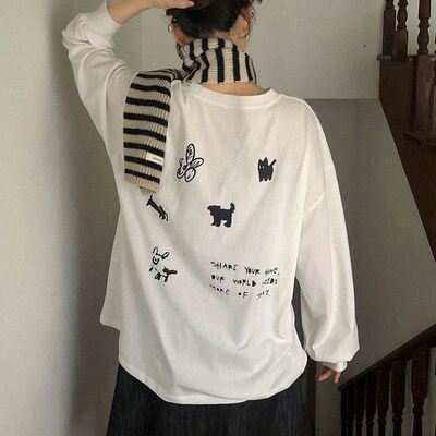 六1125韩国正品s-prin-gcom-ma-11950 T恤区纯色英伦正品独特冬款