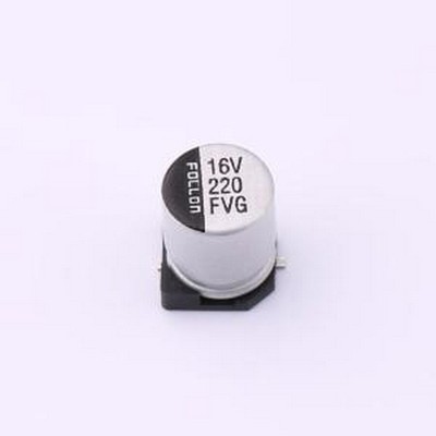 EFVG016ADA221M0677 贴片型铝电解电容 220uF ±20% 16V SMD,D6.3