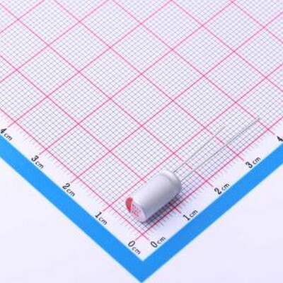 E2221M025C120RL 固态电容 220uF20%~+20% 25V 插件,D6.3xL12mm