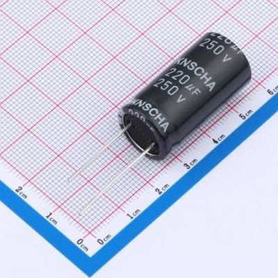 152EC0251 直插铝电解电容 220uF ±20% 250V 插件,D16xL32mm