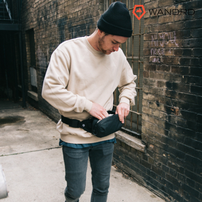 美国品牌 Wandrd D1 Fanny Pack 专业相机防水单肩包 2.5L斜挎包