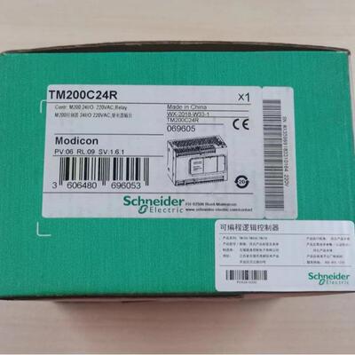 全新原装现货TM200C24R 点24IO控制器O220VLC继电器/议价