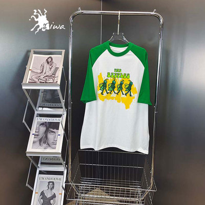 高级感美式显瘦休闲短袖上衣