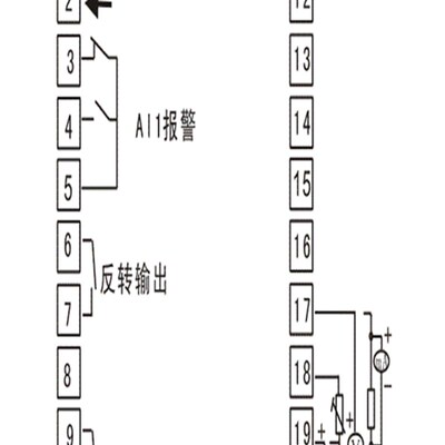 DC1040CR/CT/CL电机正反转温控仪表阀门自动正反转智能温度控制器