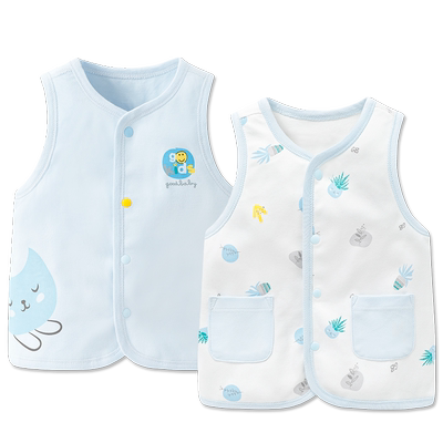 Goodbaby纯棉外穿男童女童马甲