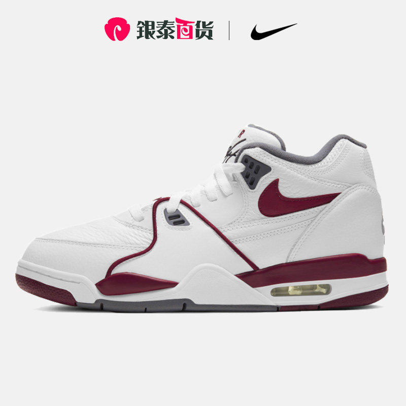 耐克男子Air Flight 89 AJ4兄弟款篮球鞋DD1173-100_虎窝淘