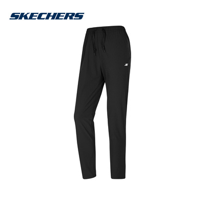 SKECHERS斯凯奇女裤长裤柔软舒适百搭梭织长裤 P423W093-0018